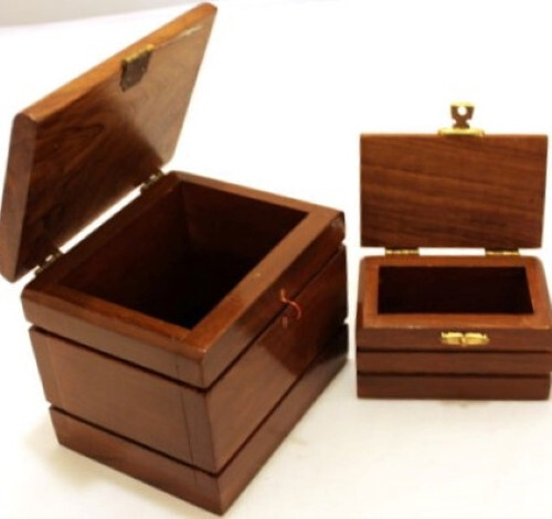 MAGIC TRICK & ILLUSION - DOUBLE LOCKED CHEST MYSTERY ( DECORATIVE ...