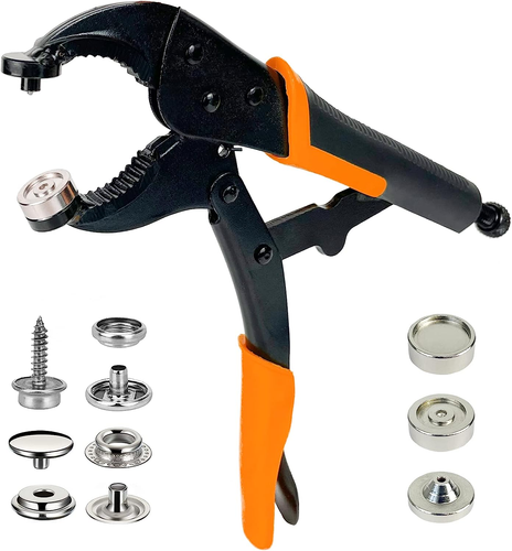 Snap Tool for Boat Covers,Heavy-Duty Snap Fastener Tool, Snap ...
