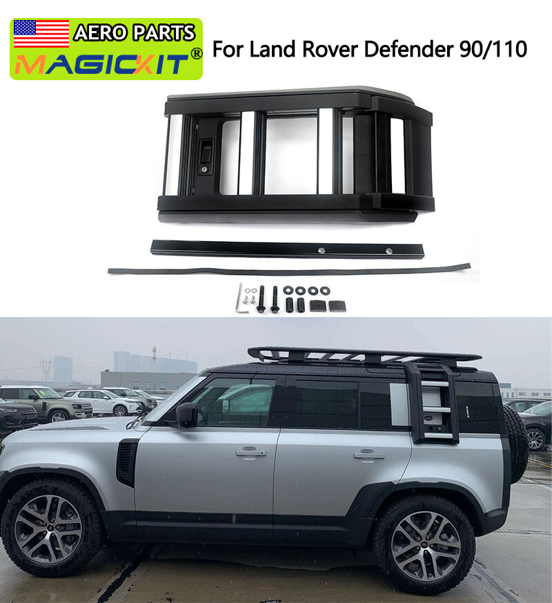 For Land Rover Defender 90 or 110 L663 2020+ Side Roof Rack Side Access ...