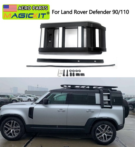 For Land Rover Defender 90 or 110 L663 2020+ Side Roof Rack Side Access ...