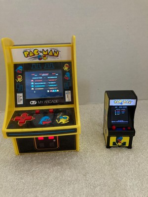 My Arcade PAC-MAN Retro Mini Arcade Machine + Pac-Man arcade keychain ...