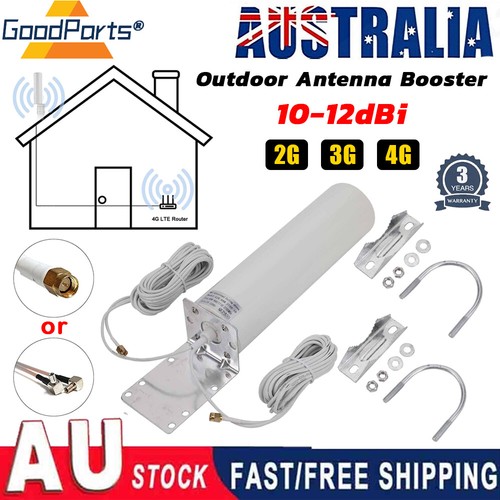 4G Dual TS9/SMA Outdoor LTE Antenna Signal Booster For Netgear ...