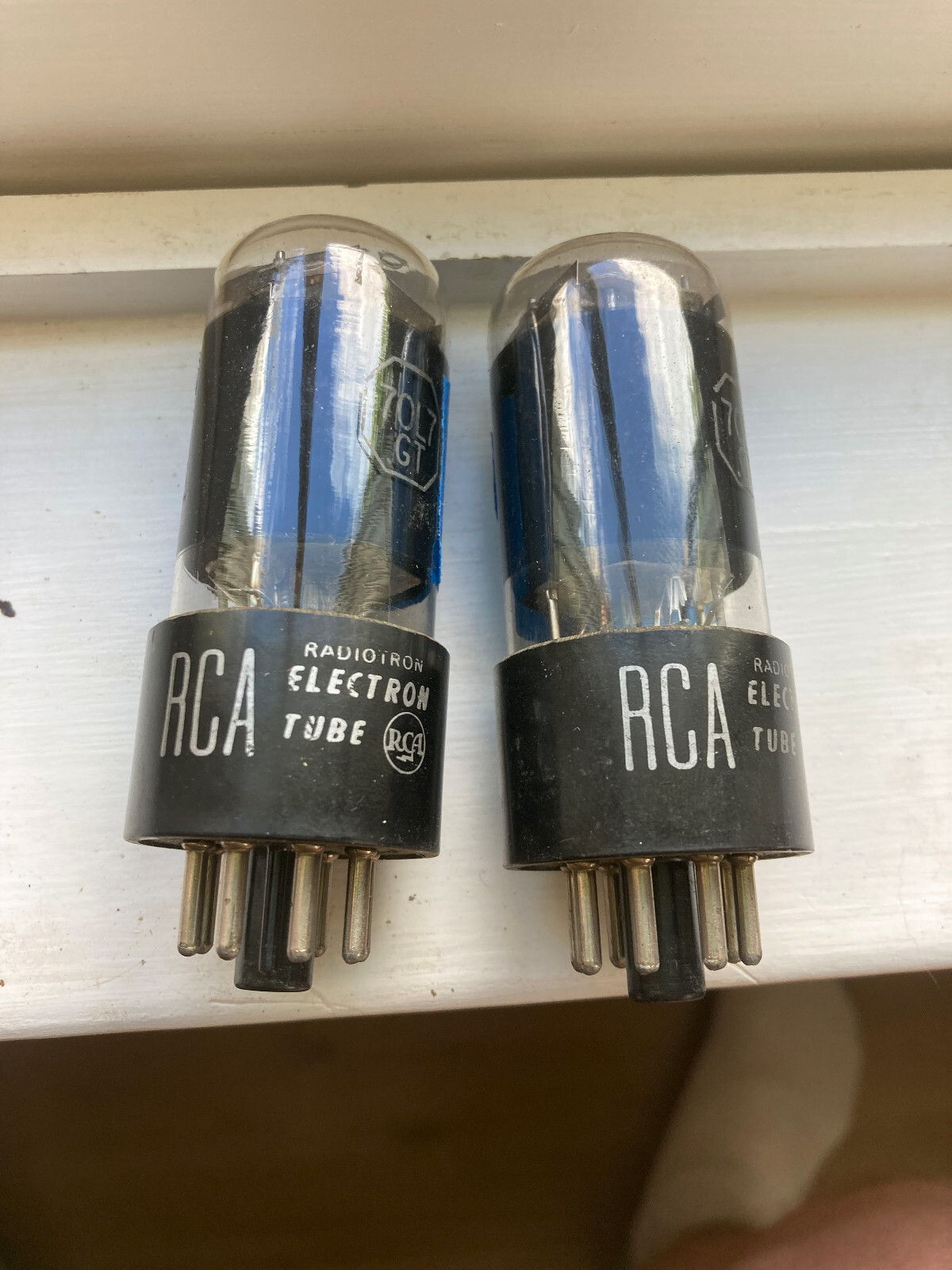 2 NOS 70L7 GT RCA radio vacuum tubes TV7=NOS | eBay