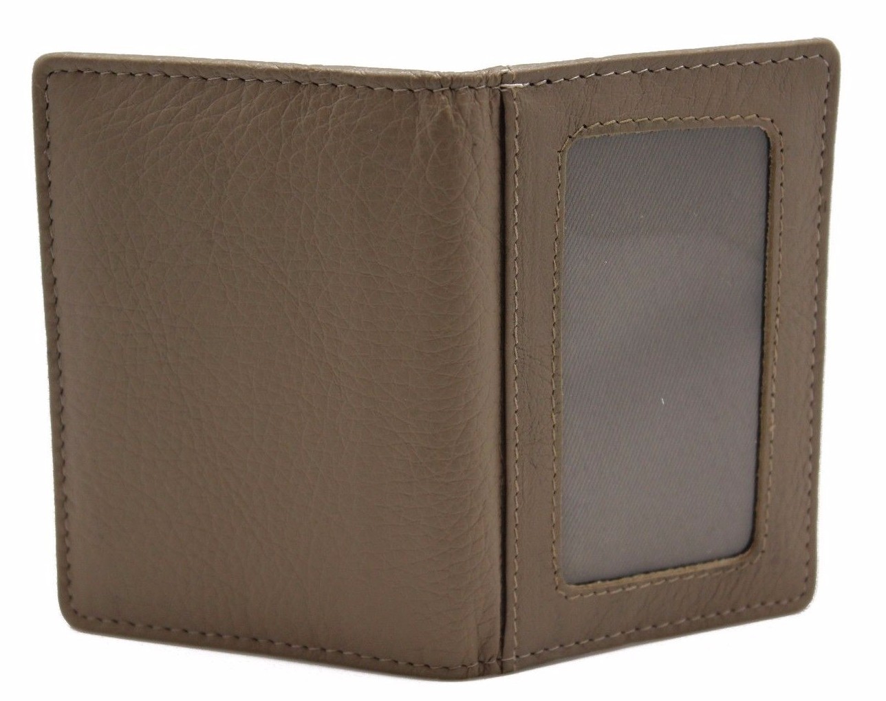 Men's Slim Front Pocket Wallet Classic Leather Wallet With Driver ...