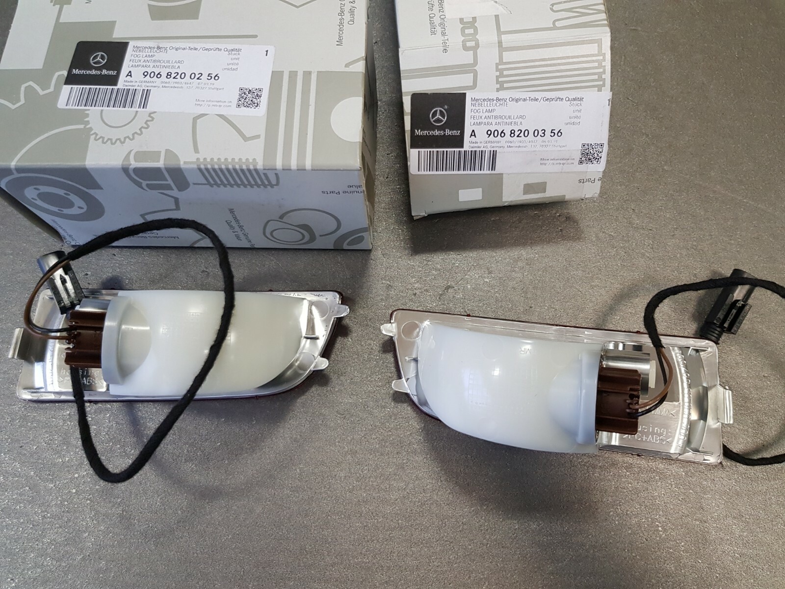 Mercedes Sprinter W906 06-15 Rear Bumper Fog Lamp LH RH A9068200256 ...