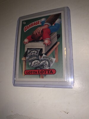 1987 SERIES 8 TOPPS GPK GARBAGE PAIL KIDS 330a LOTTA LOTTA | eBay