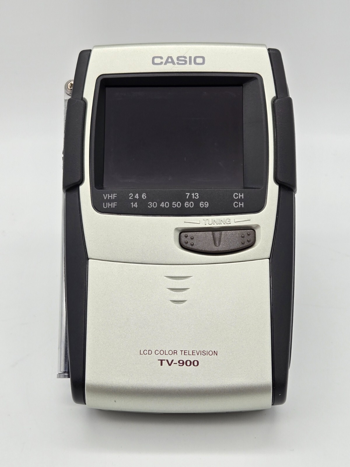 Casio TV-900 Vintage Portable Color LCD Handheld TV 2.3" Screen TESTED ...