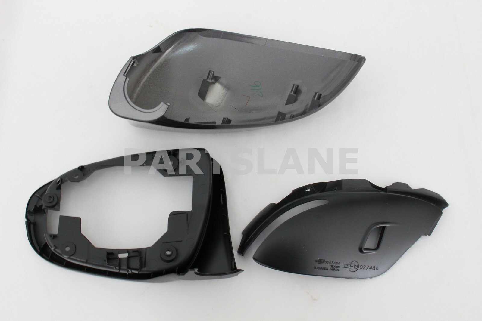 8791A-76070-B1 Lexus IS300 RC F Gray Right Door Outer Side View Mirror ...