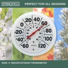 Springfield Indoor Outdoor Big and Bold Dial Thermometer, Wireless ...