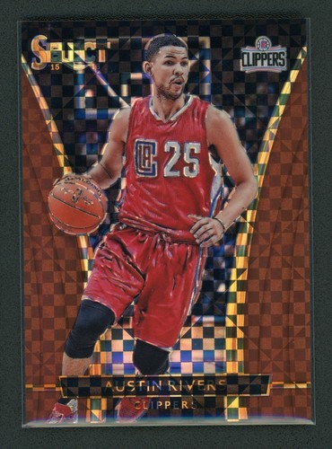 2015-16 AUSTIN RIVERS 15/49 PANINI SELECT BRONZE GOLD | eBay