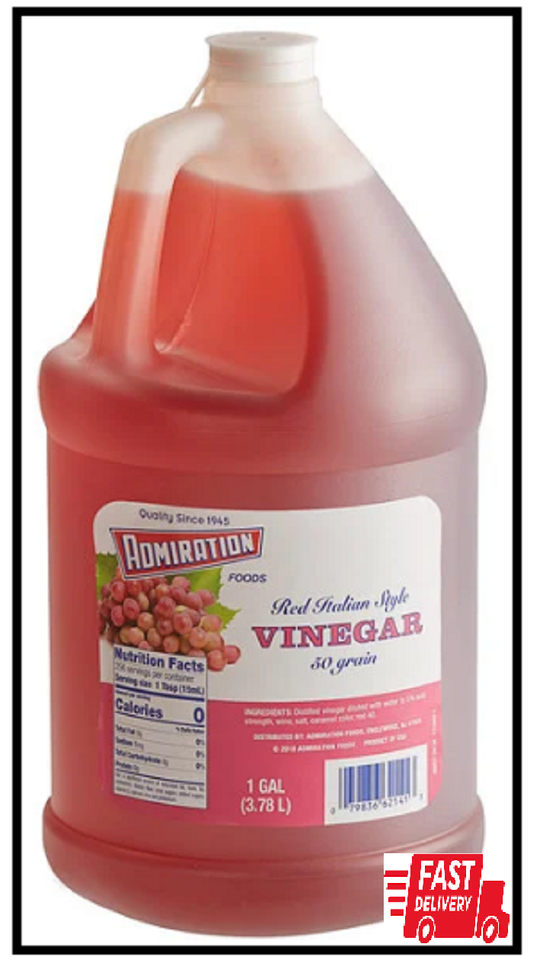 (4/1 Gallons) Italian Style Red Wine Vinegar - Made in USA | eBay