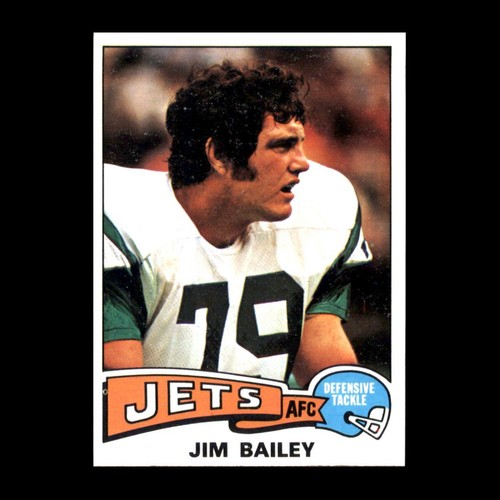Jim Bailey 1975 Topps New York Jets #398 | eBay