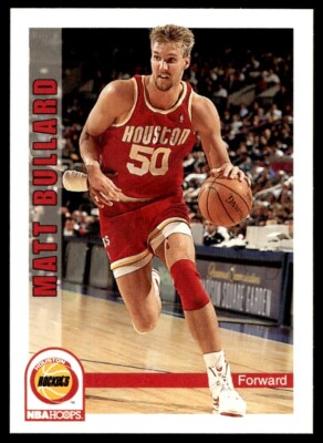1992-93 Hoops Matt Bullard Houston Rockets #80 | eBay
