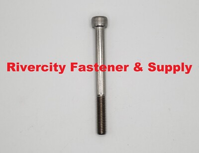 M8-1.25x85 Stainless Socket Allen Head Bolts M8x1.25x85 Screws 8mm x 1. ...
