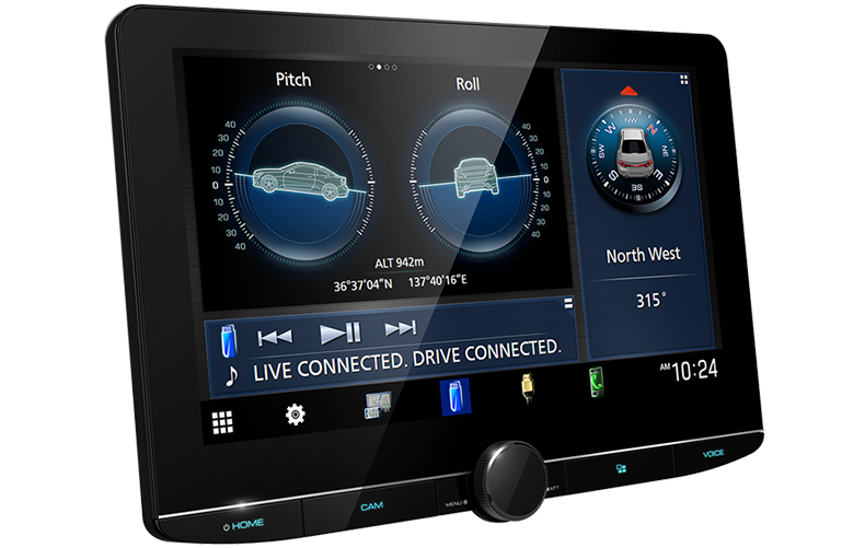 Kenwood DMX1058XR 10.1" Digital Multimedia Receiver Apple CarPlay ...