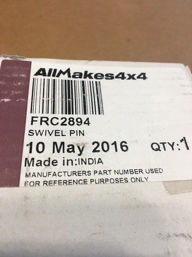 Land Rover Defender Discovery 1 Lower Swivel Pin FRC2894 Set Of 2 | eBay