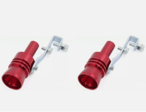 2 pcs Universal red Fake Turbo Sound Exhaust Blow off Valve Simulator ...