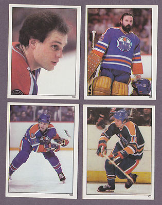 1982-83 O-Pee-Chee OPC Hockey Sticker Lee Fogolin #106 Edmonton Oilers ...