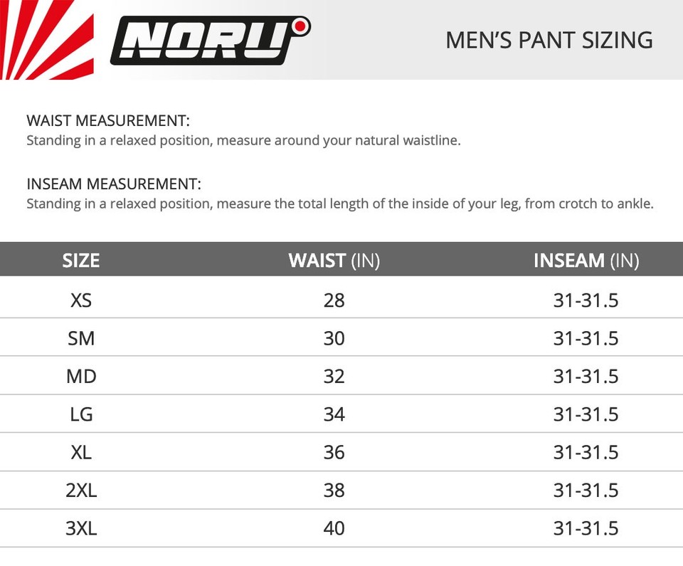 NORU Ganjo Adventure Mesh Black Pant size Small | eBay