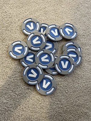 (12 Pack) Fornite Inspired Vbuck Coins | eBay UK
