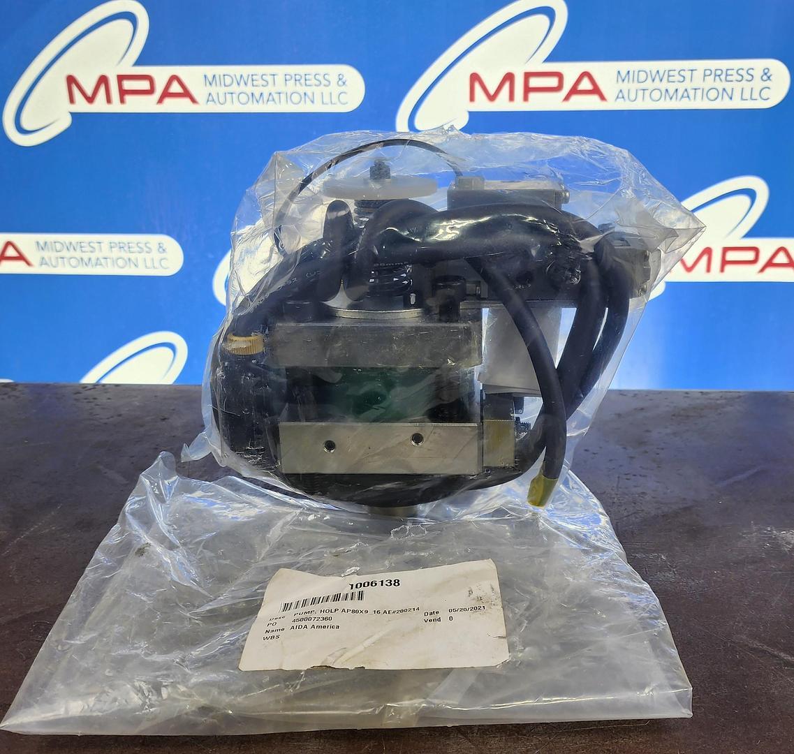 AIDA AP80*9 Pump, HOLP AP80X9 Hydraulic Overload Pump -Brand New- | eBay