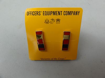 MILITARY INSIGNIA CREST DUI SET OF 2 MARINE CORPS WARRANT OFFICER 2 CW2 ...