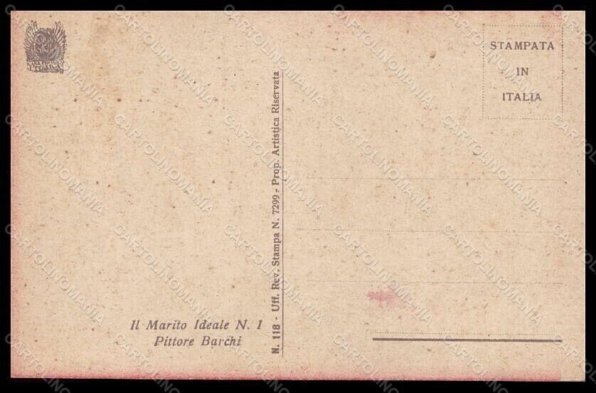 Artist Signed Barchi Fashion Glamour Lady Make Up postcard Artist Signed Barchi Fashion Glamour Lady Make Up postcard