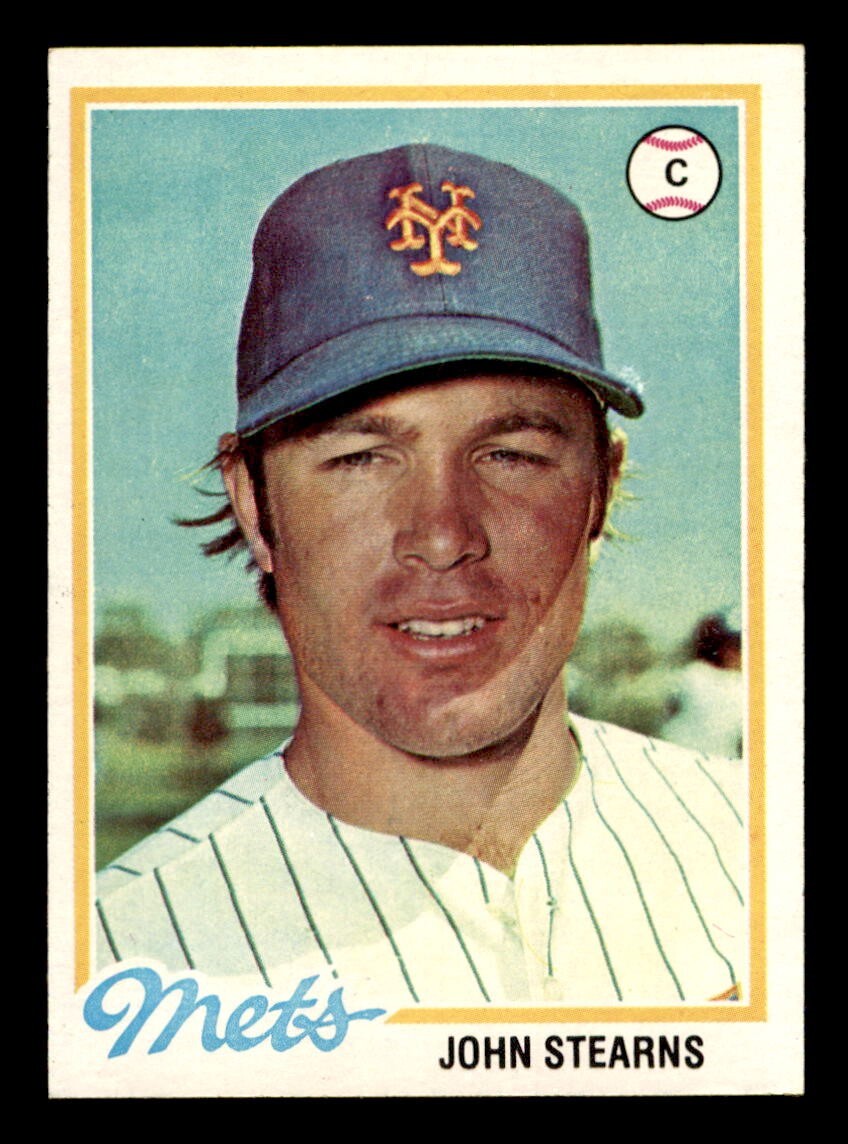 1978 Topps Baseball #334 John Stearns NM/MT *d2 | eBay