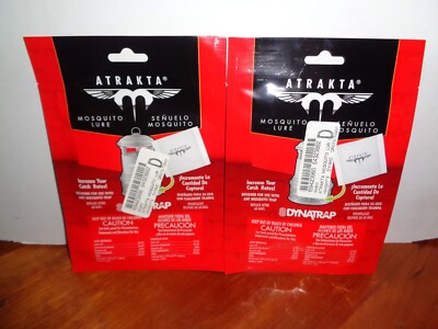 DynaTrap Atrakta Lure Sachet Mosquito Attractant Outdoor Pest 120 day ...