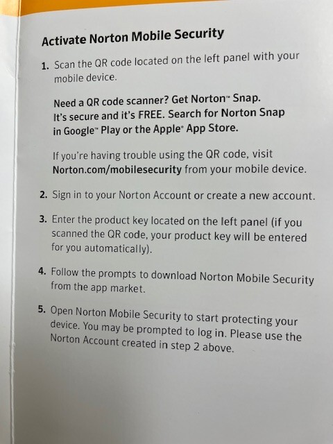 Norton 360 Mobile Security, 2 Devices, 1 Year, iOS, Android, IOS | eBay