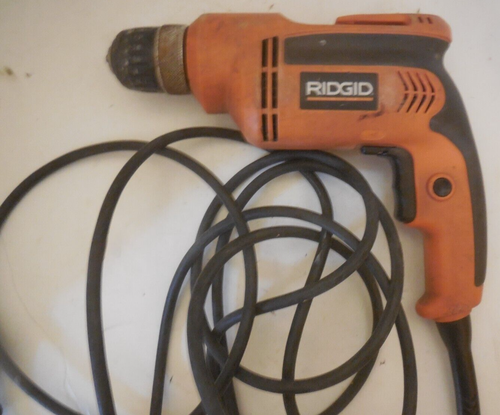 3/8" Ridgid R7000 Corded Drill! 6.5a 120v Heavy Duty. Works | eBay