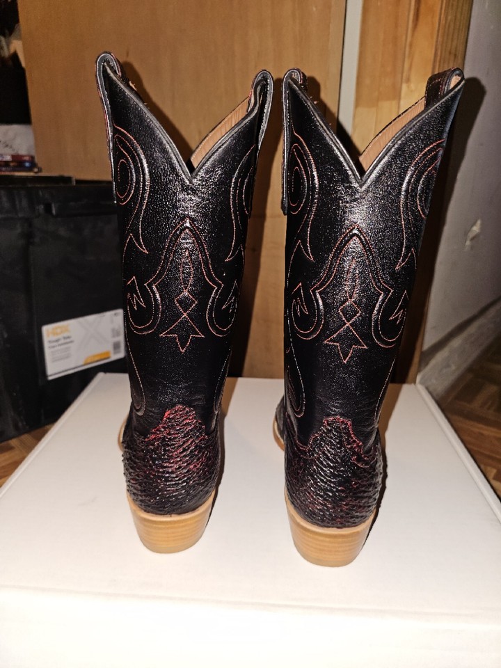 Genuine Snapping Turtle Boots, Black Cherry (Men's 9D) | eBay