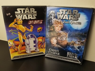 Star Wars - Ewok Adventures (DVD 2006 New) Droids Animated Double ...