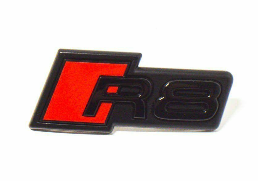 AUDI R8 4S Front Bumper Radiator Grille Emblem Logo Genuine ...