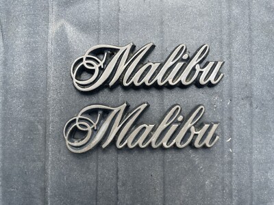 1978-83 Chevy Malibu Quarter Panel Emblems | eBay