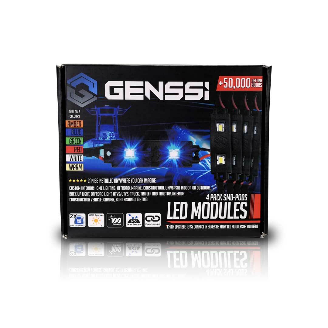 LED Hide Away Emergency Strobe Light Headlight Kit Waring System 8 ...