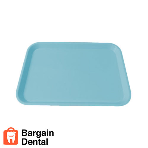 Plasdent Dental Instrument Flat Setup Trays Size B Blue 5/Pack | eBay