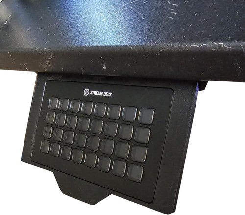 Elgato Stream Deck XL 32 Key Under Desk Mount (Stream Deck Not Included ...