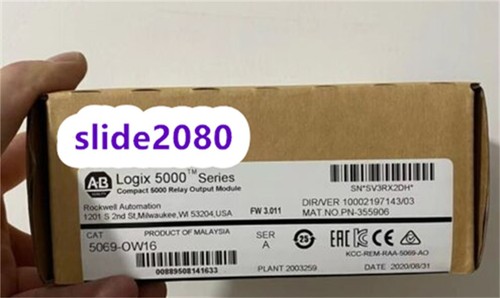 New Factory Sealed AB 5069-OW16 /A Compact 5000 Relay Output Module ...