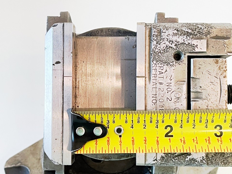 WESSON #2 Compound Universal Milling Grinding Angle Vise 3" Jaws USA 3 ...