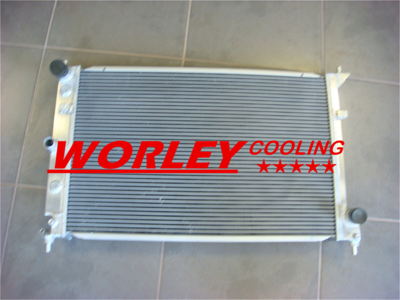 3Row Radiator For Ford BA BF Falcon XR8 5.4L Fairmont 10/02-4/08 & BLUE ...