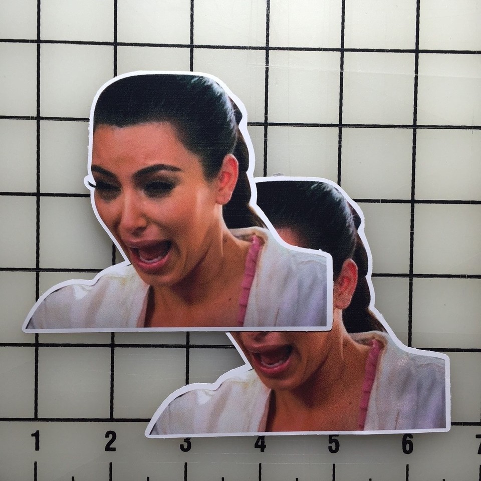Kim Kardashian 4" Wide Color Vinyl Decal Sticker - BOGO | eBay