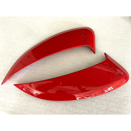 Painted ABS Side Air Scoop Vents Intake for Porsche 981 Cayman With GT4 ...