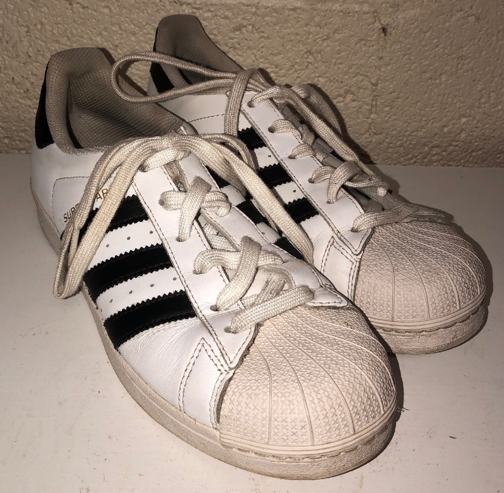 ADIDAS ORIGINALS CLASSIC SUPERSTAR MEN'S SHELL TOE WH… - Gem