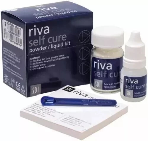 SDI RIVA SELF CURE GIC DENTAL RESTORATIVE NO SENSITIVITY NO ADHESIVE ...