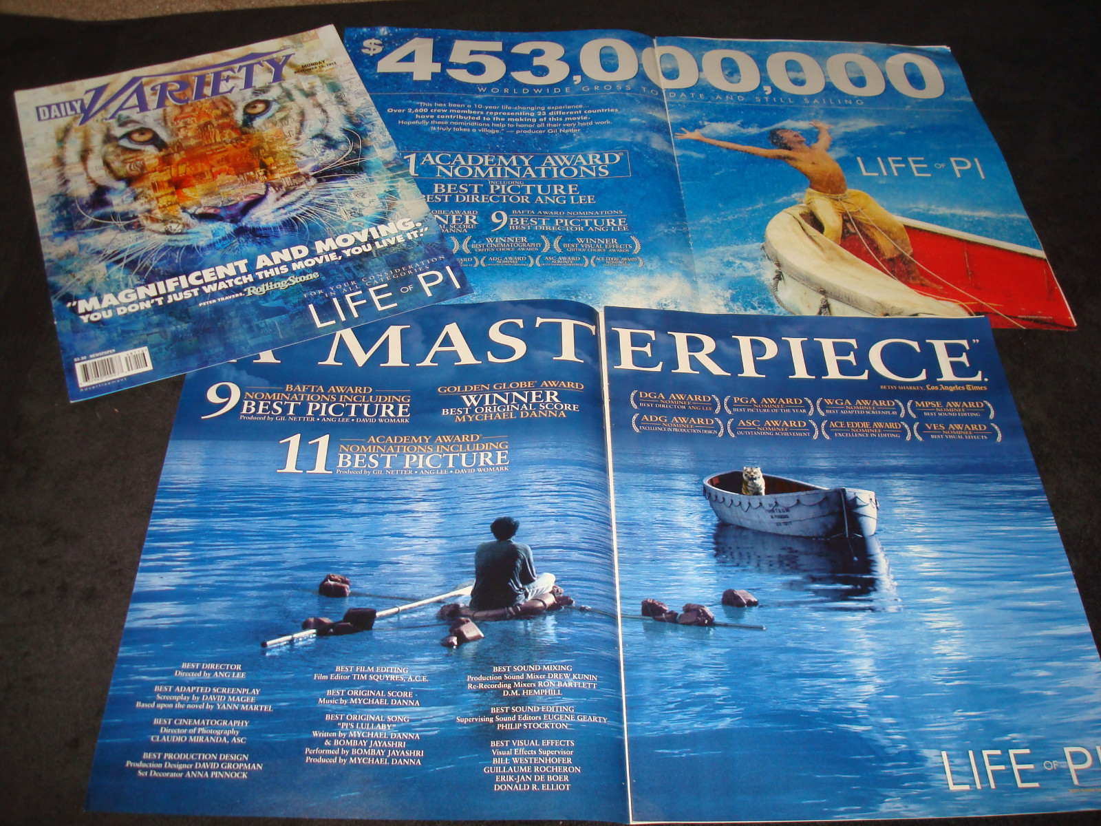 Life Of Pi Richard Parker Wallpaper