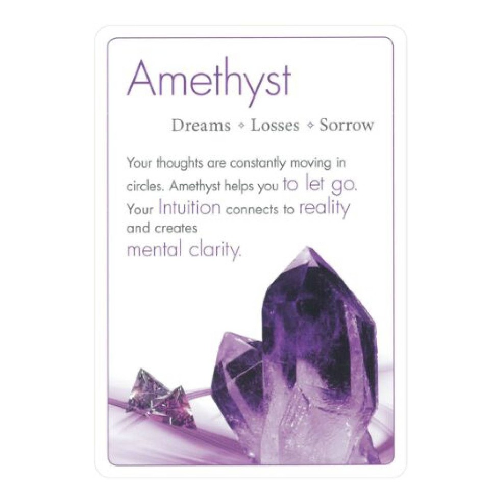 HEALING STONES CARDS DECK FOR HEALTH VITAL ENERGY & POWER K.LEMKE AGM ...