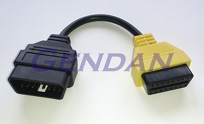Yellow CAN Adaptor Cable (Adapter 3) for MultiECUScan Package | eBay