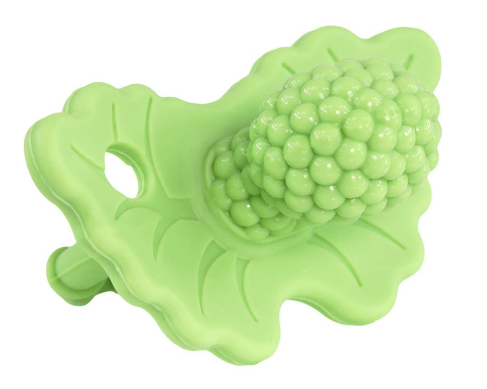 Razbaby Razberry Silicone Baby Teether Toy - Berrybumps Soothe Babies ...