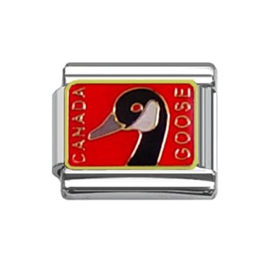 9mm Italian Charm E65 Canada Goose Fits Classic Size Bracelet | eBay UK